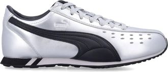 Puma Low-Top Sneaker - Puma Sprint Metallic Silver - Gr. 37,5 (EU) - in Silber - f&uuml;r Damen