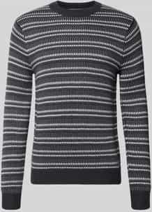 Only & Sons Regular Fit Strickpullover aus Baumwoll-Mix