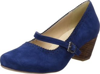 Hirschkogel Damen Pumps, Dunkelblau, 40 EU