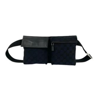 Gucci Sac banane vintage Pre-owned - Femme - Pre-owned - Noir - Taille: ONE Size