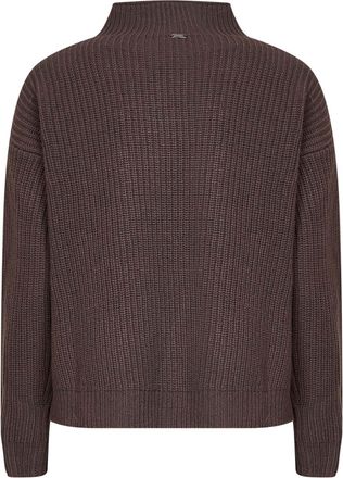 Herno Mixed-Stitch Wool Sweater - Brown