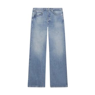 Dondup Femme, Jeans, Bleu, Taille: W26 Jacklyn Wide-leg Jeans