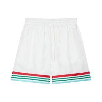 Casablanca Herren, Shorts, Wei&szlig;, MGr&ouml;&szlig;e