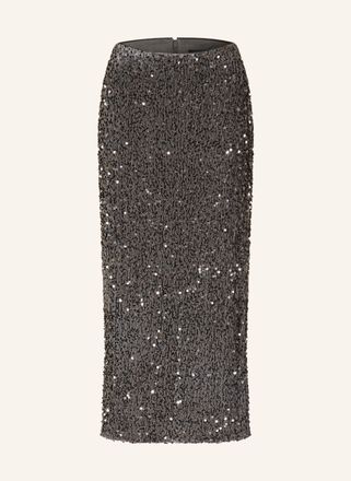 Ted Baker Samtrock Sereni Mit Pailletten grau