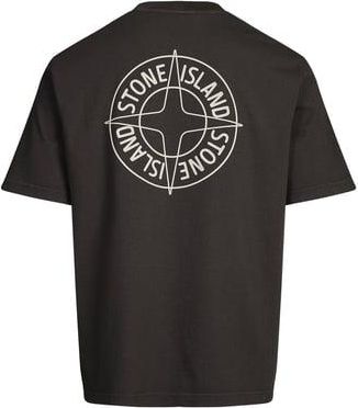 Stone Island T-shirt avec imprim&eacute;