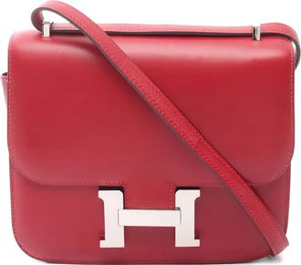Hermès 2017 mini Constance III Umhängetasche - Rot
