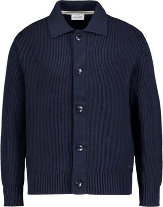 Pierre Cardin Herren Pullover blau Baumwolle unifarben