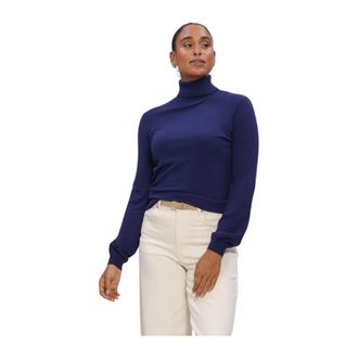 Silvian Heach Rollkragenpullover - - Knitwear - Damen - Blau - XL