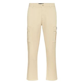 Philipp Plein Homme, Pantalons, Beige, Taille: W32 Cargo Pantalons