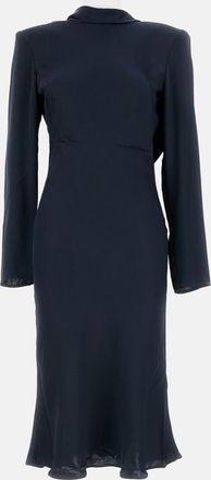 Rotate Midikleid Mit Drapierung Aus Satin