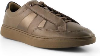 HUGO BOSS Herren Sneaker braun Glattleder