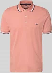 Christian Berg Regular Fit Poloshirt mit Kontraststreifen