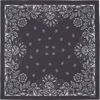 Kujten Petit bandana soie-cachemire - Petit Bandana Heli