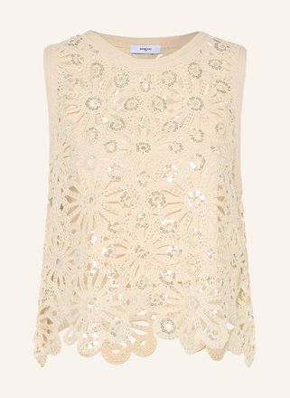 Suncoo H&auml;keltop Lois Mit Pailletten beige