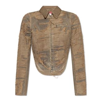 Diesel Jacket De-Nea-Fsg - - Jackets - Damen - Beige - XS