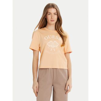 Guess T-Shirt V5GI04 I3Z14 Orange Regular Fit