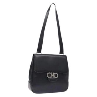 Ferragamo Pre-owned Cuir sacs-ports-paule - Femme - Pre-owned - Noir - Taille: ONE Size