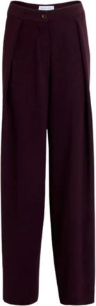 Raquel Diniz Femme, Pantalons, Violet, Taille: 38 FR Pantalon droit
