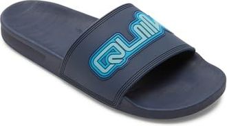 Quiksilver Homme Rivi Wordmark Slide II. Sandale, Blue 1, 43 EU