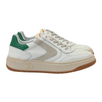 Valsport Klassischer Mix Gr&uuml;ner Sneaker - - Shoes - Herren - Wei&szlig; - 41 EU