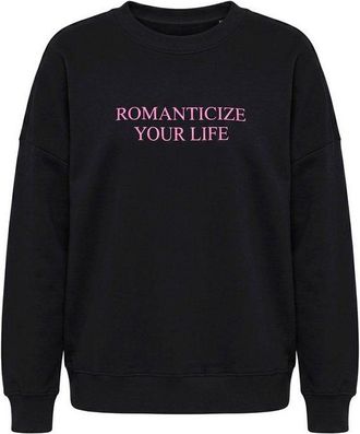 STUDIO UNTOLD Sweatshirt Sweatshirt oversized Statement Acid Wash