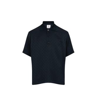 Casablanca Polo manches courtes &agrave; monogramme
