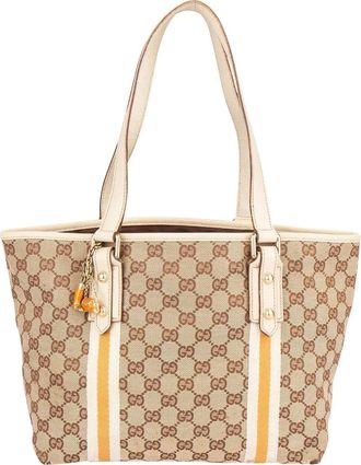 Gucci Crossbody Bags - Gucci GG Monogram Jolicoeuer Handbag - Gr. unisize - in Braun - für Damen