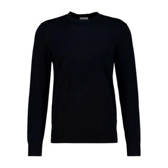 Profuomo Luxury Basic Rundhals - - Knitwear - Herren - Blau - 2XL