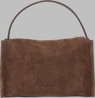 J.W.Anderson Womens Shoulder Bag Medium Loafer Leather Brown