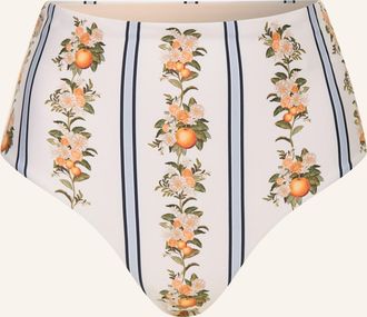 Agua Bendita Agua By Agua Bendita High-Waist-Bikini-Hose Magenta Valle weiss