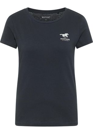 Mustang Jeans Damen Style Loa T-Shirt, Vulcan 4139, XL EU