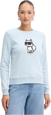 Karl Lagerfeld Damen, Sweatshirts & Hoodies, Blau, SGr&ouml;&szlig;e