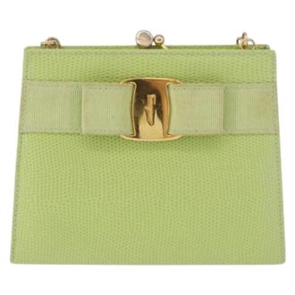 Ferragamo Pre-owned Mini Shoulder Bag - - Pre-owned - Damen - Gr&uuml;n - ONE SIZE