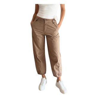 Please Femme, Pantalons, Beige, Taille: 36 FR Pantalon Ballon
