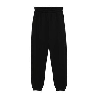 GCDS Schwarze Lounge Logo Sweatpants - - Trousers - Herren - Schwarzk - XS