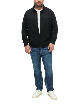 s.Oliver Sweatjacke mit Rei&szlig;verschluss und Stehkragen