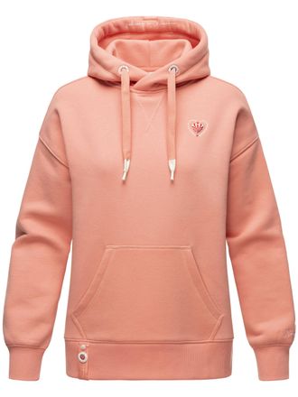 Navahoo Damen Hoodie Goldfee - Kuscheliger Kapuzenpullover mit K&auml;ngurutasche