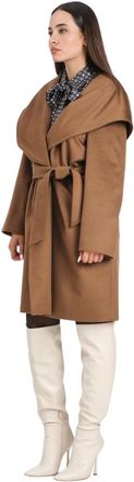 Max Mara Femme, Manteaux, Brun, Taille: 42 FR Élégant Manteau Camel pour Femme
