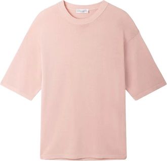 Roberto Collina Homme, Tops, Rose, Taille: M Girocollo MC Comfy Fit
