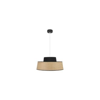 Fabrilamp Fabrilamp - H&auml;ngeleuchte Modell Jia dimmbar 1-Licht Natur/schwarz
