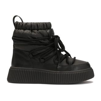 Kazar Schneestiefel mit dicken Sohlen - - Shoes - Damen - Schwarzk - 35 EU