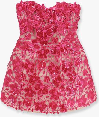 Retrofête Alira laces and sequins dress - RETROFETE - gender_Woman