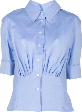 Marni Femme, Blouses et Chemises, Bleu, Taille: 42 FR Shirt