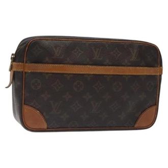 Louis Vuitton Pre-owned Canvas clutches - - Pre-owned - Damen - Braun - ONE SIZE