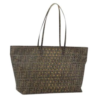 Fendi Pre-owned Canvas Tote Bag - - Pre-owned - Damen - Braun - ONE SIZE