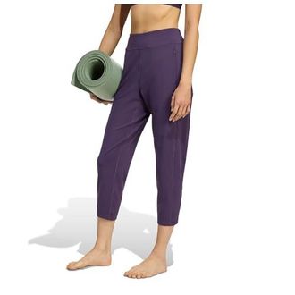 adidas Womens Pantalon de Yoga All Me, Aurora Plum, M