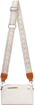 Miss Lulu Sacs à Bandoulière Femme, Sacs Portés Épaule en Cuir PU, Sac à Main pour Dames avec Courroie Large et Réglable