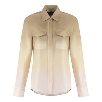 Prada Damen, Blusen & Hemden, Beige, XSGr&ouml;&szlig;e