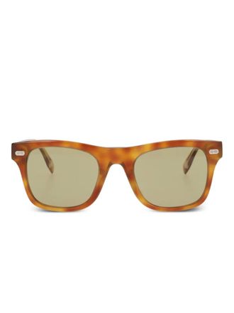 Brunello Cucinelli square sunglasses - Braun