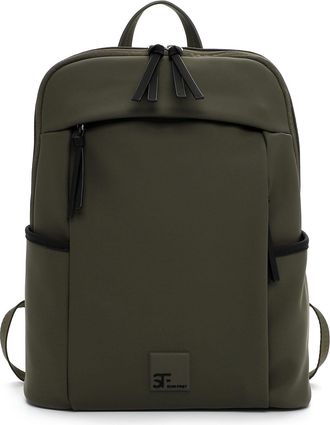 Suri Frey Rucksack mit Laptopfach SFY Shiny Cityrucksack Oliv olivgr&uuml;n